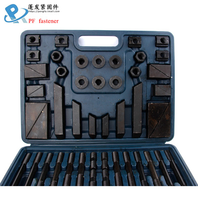 黑色直齿型移动压板DB21 铣床模具热处理 加硬三角型组合垫块DB22