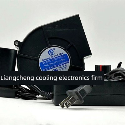 9733烧烤电吹风220V强风大功率木灶工地灶鼓风机家用小排风