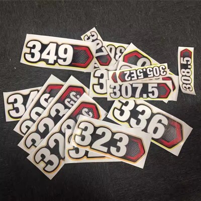 卡特贴纸新款CAT313D2GC315 318 320 323 330 3306D2GC全车贴纸花
