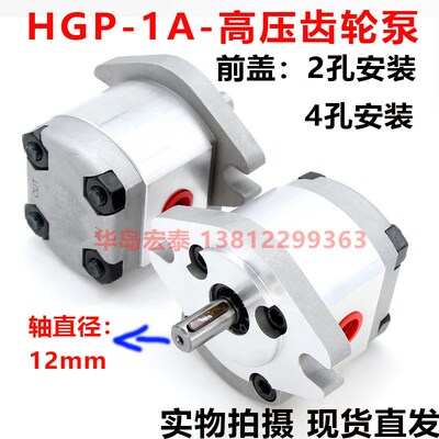 HGP-1A-F1R F2R F3R F4R F5R F6R F8R F4L 高压齿轮油泵液压泵 L