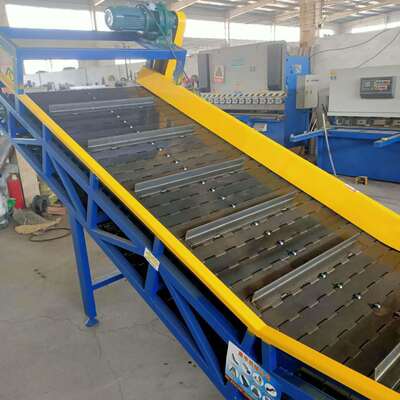 废钢撕碎重物链板输送机集装箱链板提升机煤炭废铁链板传送带