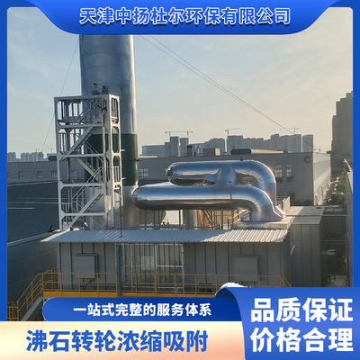 沸石浓缩转轮+RTO 催化燃烧设备 蓄热式燃烧设备 废气处理设备