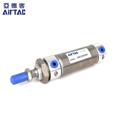 亚德客不锈钢MAC50X25X50X75X100X125X150X200X250X300-S-U/CA/CM