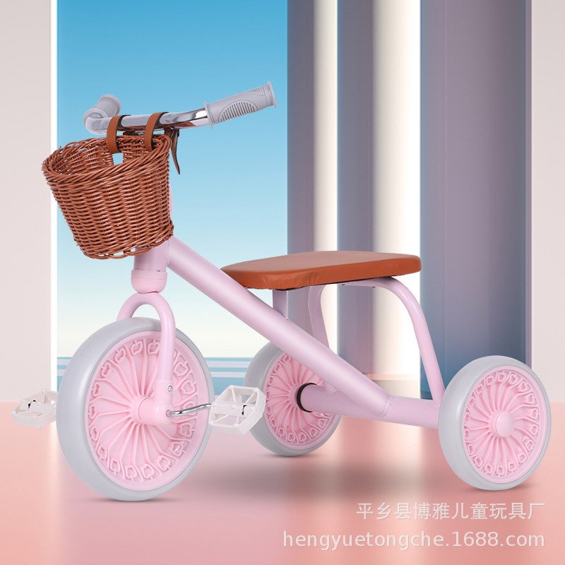 宝宝脚踏车主供童车1-3婴幼儿手推车3-5岁儿童三轮车热销高景观
