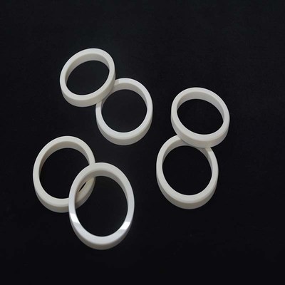 加工陶瓷圆环圆圈95氧化铝v陶瓷密封圈工业电子纺织精密陶瓷套筒