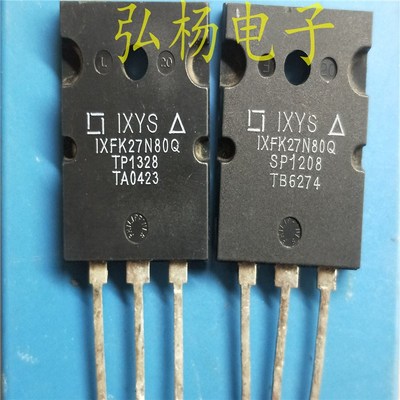 IXFK27N80Q 进口原装拆机 27N80 大功率场效应管 27A 800V TO-264