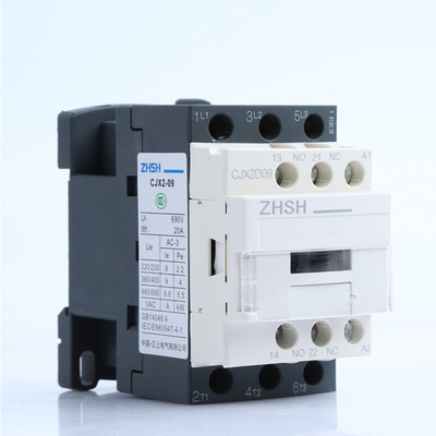 交流接触器CJX2-0910 1210 1810 2510 3210 220v单相三相380v 24V