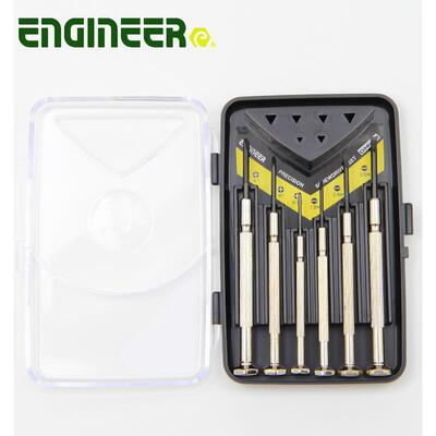 日本工程师ENGINEER DM/DK-60/30/20/10精密仪表螺丝刀钟表起子批