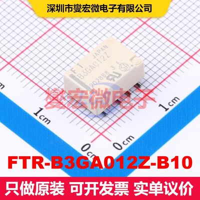 FTR-B3GA012Z-B10 SMD,10.6x7.2mm 信号继电器 继电器