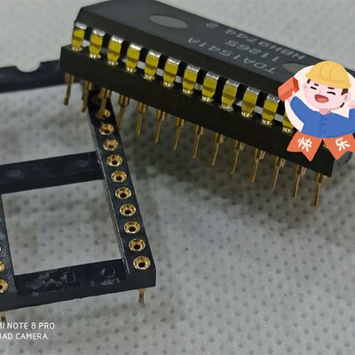 优惠促销  全新 原装 TDA1541A 好人声DAC芯片 配镀金座 一个价格