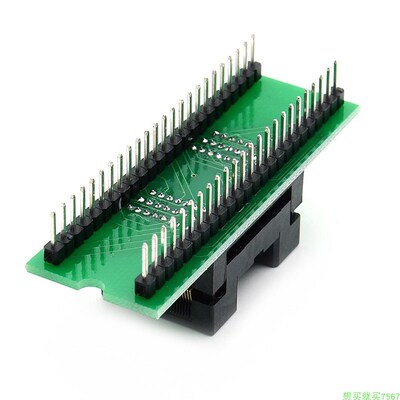 RT809F烧录器bios编程器窄8 宽8 16脚弹跳座RT809H读写座转换座