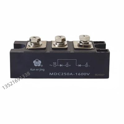 上海昆二晶 整流桥 整流半桥 二极管整流模块MDC250A1600V 1800V