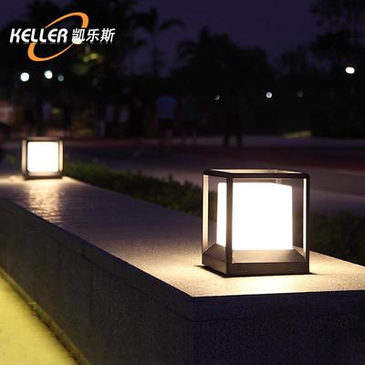 户外防水柱头灯庭院门头灯别墅花园围墙墙头灯接电门柱灯大门柱灯