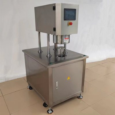 多功能小型真空封罐机 不锈钢气动封盖机 电动易拉罐封口机