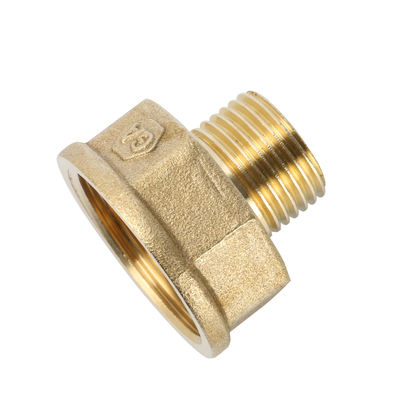 全铜加厚内外丝变径接头异径转换直接1寸转4分6分水管配件大小头