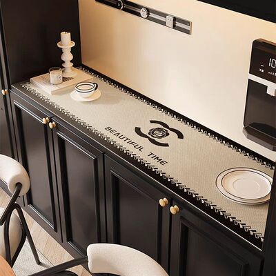 万象餐边柜垫轻奢高级防水防尘垫