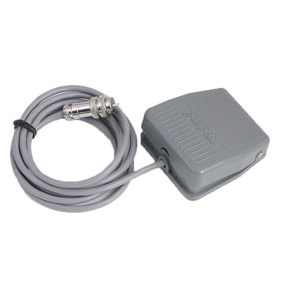 脚踏开关带线2米踏板脚踩开关TFS-201 自复位点动220V10A包邮正品