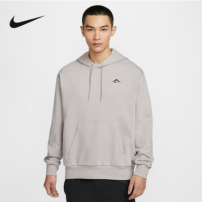 NIKE耐克2025男子Trail系列越野速干跑步连帽衫套头衫 HJ3571-009