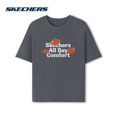 SKECHERS(斯凯奇)|（新款）2026秋中性短袖衫 L226U049-013P