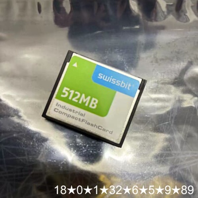 存储卡，5CFCRD.0512-06，512MB；实物