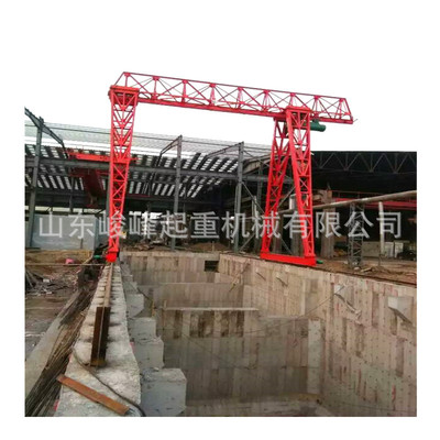 龙门吊小型电动行走小吊机电动葫芦行吊废钢吸盘门吊3吨10吨