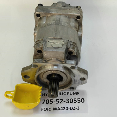 WA420-3齿轮泵 WA500-3装载机液压泵 WA470-3转向泵705-52-30560