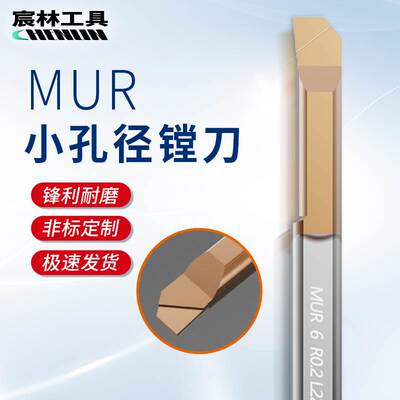小内孔MTR3镗孔刀杆4/5/MUR6防震小径镗刀钨钢合金微型小孔车刀
