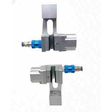 气动拉伸夹具拉力机测试工装薄膜纸张强度试验辅具