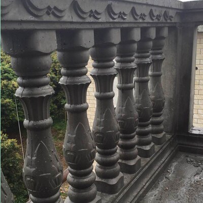 50cm/19.69in Short Good Precast Flower FlamOe Bottle Shape T