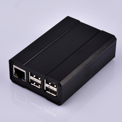 树莓派4b外壳p4铝合金外壳RaspberryPi4B散热保护盒子4代主板配件
