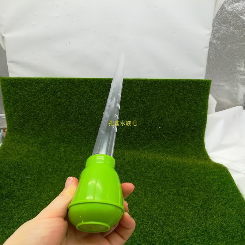 水族箱小鱼缸迷你换水器吸水管抽水管大滴管手动通用清洁喂食吸便