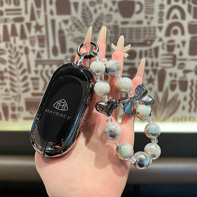 适用奔驰迈巴赫S480钥匙套新S级S400L包高级S680壳S450S580金属扣