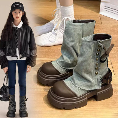 英国nextMa女童马丁靴20