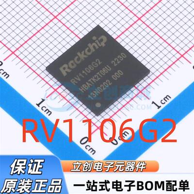 原装 RV1106 G2 G3 芯片高度集成的ARM通用型SoC, IPC的机器视觉