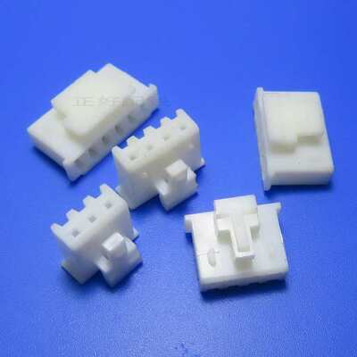 XHB胶壳TJC3B带锁孔座间距2.54mm2p3p4p516p带扣插壳带勾环保尼龙