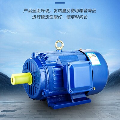 Y2/YE2/YE3j/YE4三相异步电动机YX3-132S2-2 7.5KW 交流马达国标