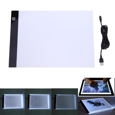A4 LED Artist Thin Art StenciAl Drawing Board Light Tracing