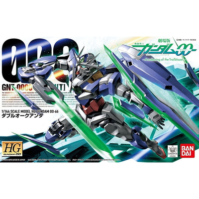 万代 HG 066 1/144 GNT-0000 00 QAN[T] 00Q 量子00高达拼装