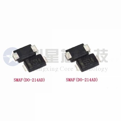 晶导微SS14F SS24F SS34F SS54F/36F/210F/310F SMAF肖特基二极管