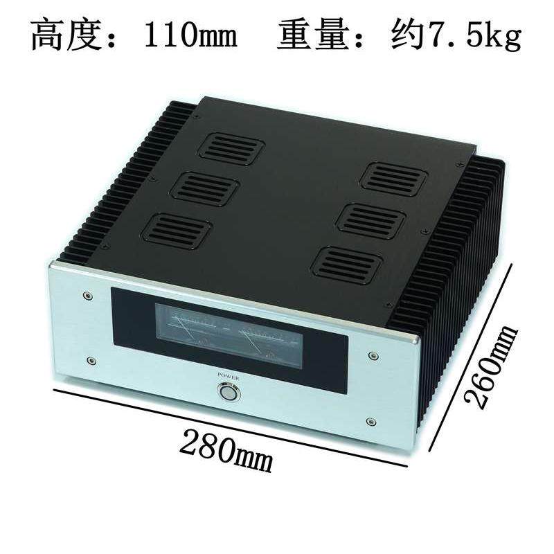 M81大功率纯后级功放机 HiFi发烧级金封管场效应管甲类甲乙类家用