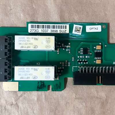 OPTA2 伟肯变频器通讯板，功能完好，链接实图，标价单议价