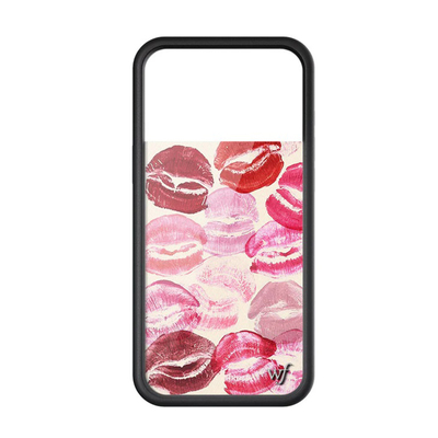 时尚唇印小蜘蛛网17手机壳