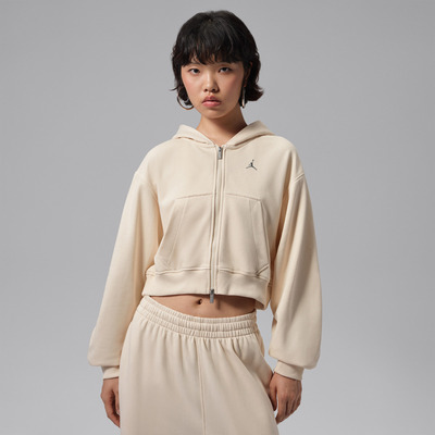 NIKE耐克女子AS BRK FLC MD CRP FZ FT夹克外套IV7522-272