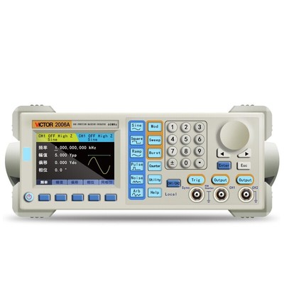 VICTOR胜利双通道函数信号发生器 任意波发生器VC2002A2003A2004A