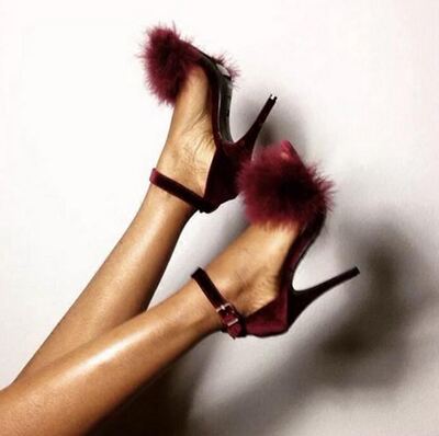 krasa妇女的凉鞋босоножки жен heel-strap sandals