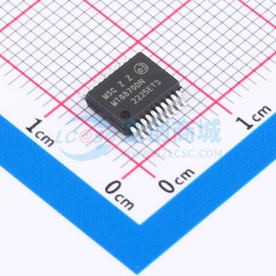 电信接口IC MT8870DN1 SSOP-20-208mil 原装正品 电子元器件配单