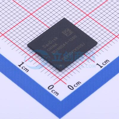 eMMC SDINBDA4-128G BGA-153(11.5x13) 原装正品 电子元器件配单