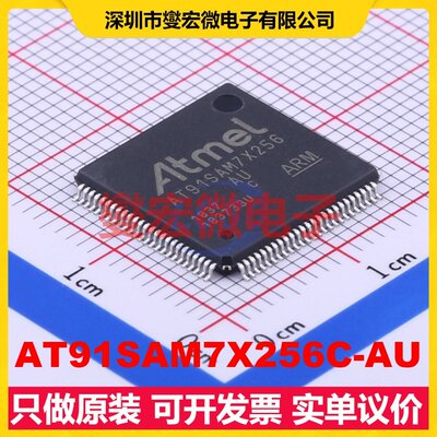 AT91SAM7X256C-AU TQFP-100(14x14) MCU/MPU/SOC微处理器控制器