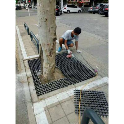 玻璃钢格栅排水沟盖板树篦子洗车房地网格板光伏走道养殖场钢格栅