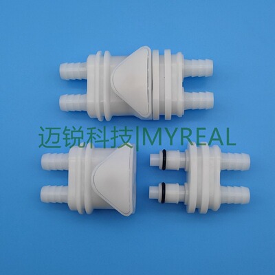 双头cpc宝塔公端2204接口cpc辅助器械 塑料快速接头pmcd接头